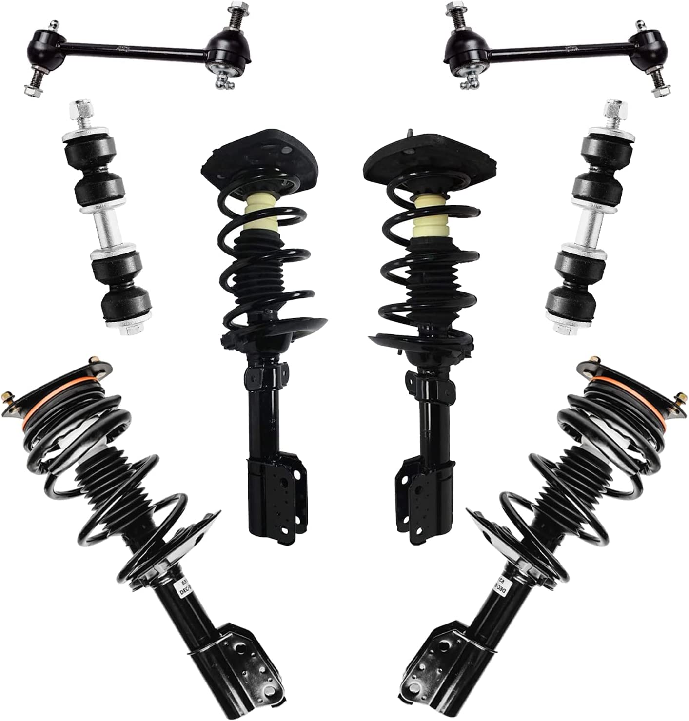 Front Driver or Passenger Side Strut w/Coil Spring