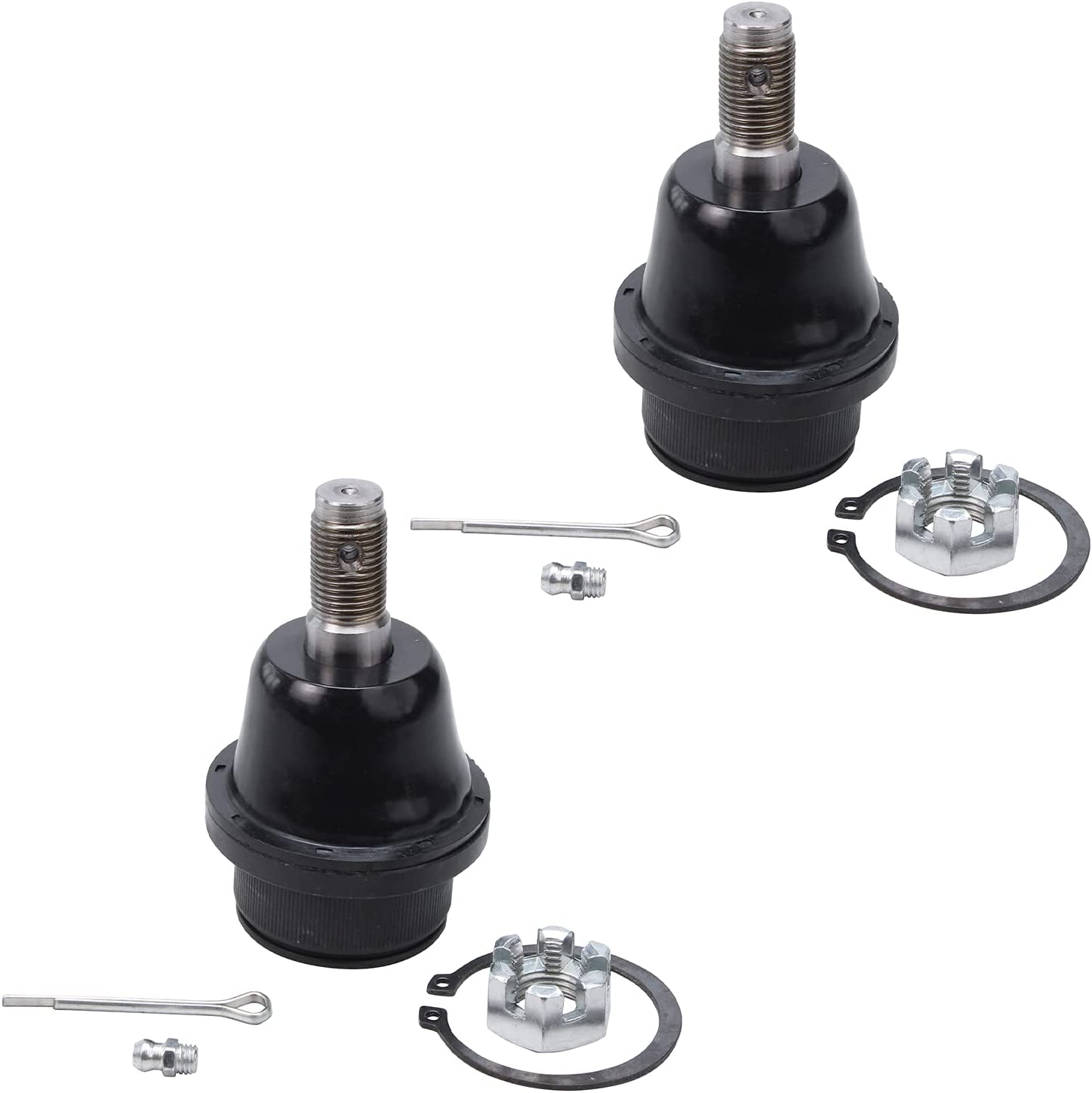 2007 Toyota FJ Cruiser - Detroit Axle 4pc Front Upper Lower Ball Joints ...