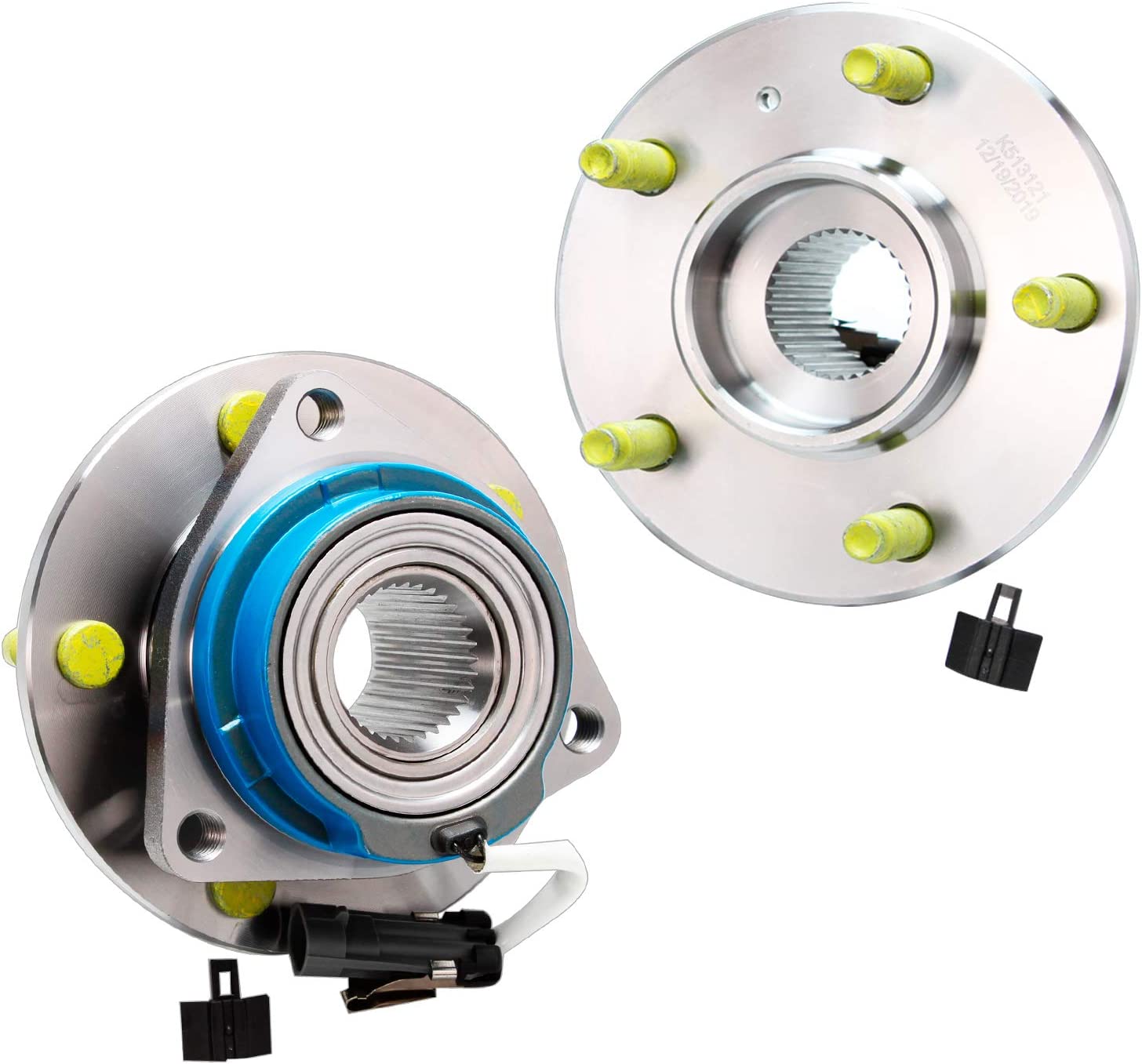 16pc Front Struts Lower Control Arms Wheel Hub and Bearings Suspension Kit